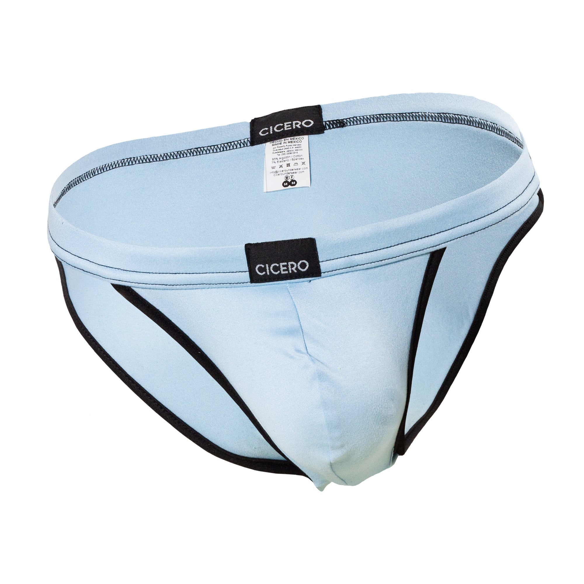 SB0041 Brief bikini azul cielo skinit – AlexandersKing Underwear